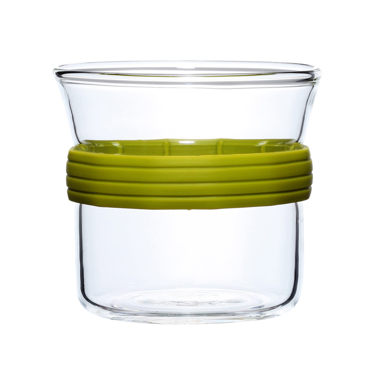 Glass Cup Set - Colourful Ring Glass Cup 2pcs – EILONG®