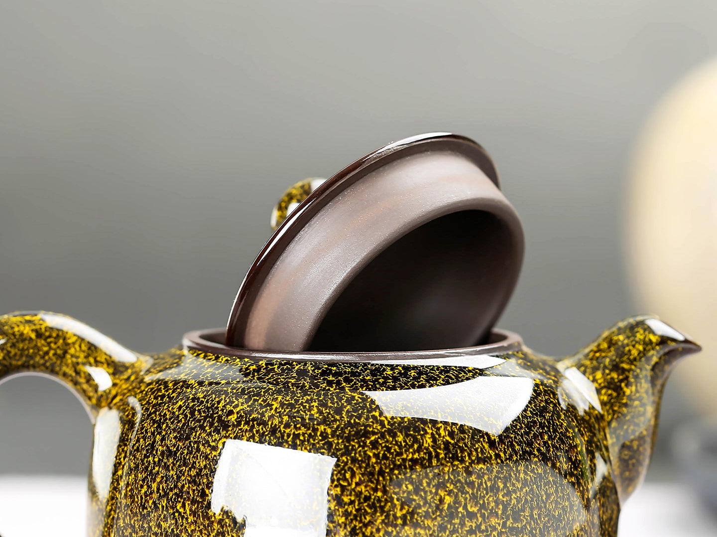 Chinese Ceramic Teapot - Temmoku Glaze 200ml – EILONG®